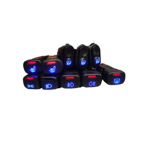 Пересвет кнопок Ваз 2113, 2114, 2115, 2110, Шевроле Нива Красный-синий ...