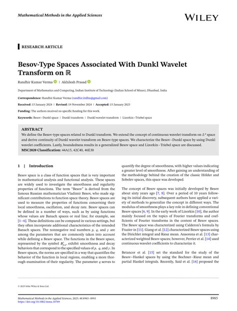 Besov‐type Spaces Associated With Dunkl Wavelet Transform On ℝ Request Pdf