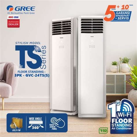 Promo Ac Gree Floor Standing 3pk 3 Pk 3 Phase Diskon 20 Di Seller