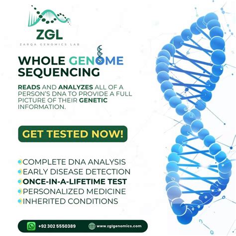 🔬whole Genome Sequencing Wgs Wgs Is A Powerful Test That Decodes Your Entire Dna Giving A