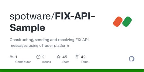 github spotware fix api sample constructing sending and receiving