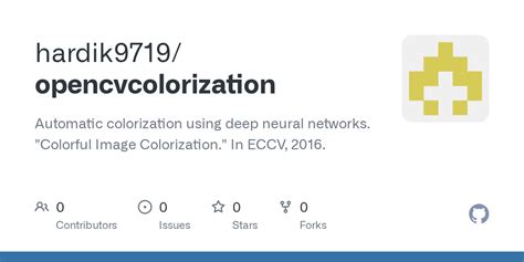 Github Hardik9719opencvcolorization Automatic Colorization Using