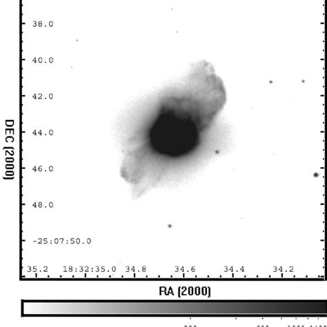 The Hst H α Image Of Ngc 6644 With An Intensity Display Setting To Download Scientific Diagram