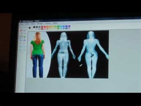 Digital Srip Search Inverted Airport Scanner Image Shows You Naked NWO Surveillance