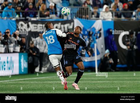Charlotte Fc Forward Kerwin Vargas 18 Battles New York City Fc