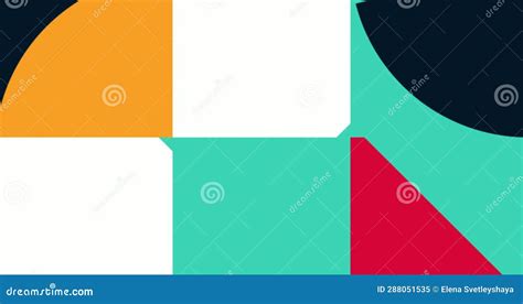 Modern Animated Geometric Pattern Or Background 4k Resolution