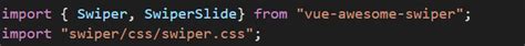 关于vue中用vue Awesome Swiper实现轮播vue Awesome Swiper实现自动轮播 Csdn博客