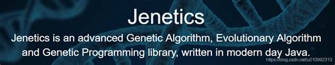 Java遗传算法库jenetics安装 Csdn博客