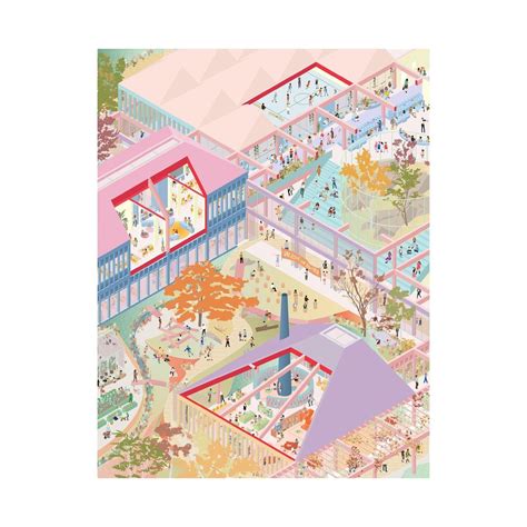 Axonometric Architectural Illustration 2024