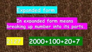 Ways Of Writing 4 Digit Numbers PPTX