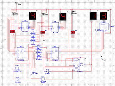 2021数字电路课程设计 一位十进制数加减法运算电路 Csdn博客