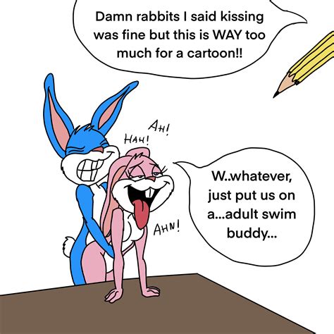Rule 34 11 Ahe Gao Anthro Babs Bunny Blue Body Blue Fur Buster Bunny