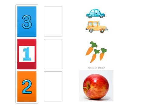 Matching Numbers And Object Match Up