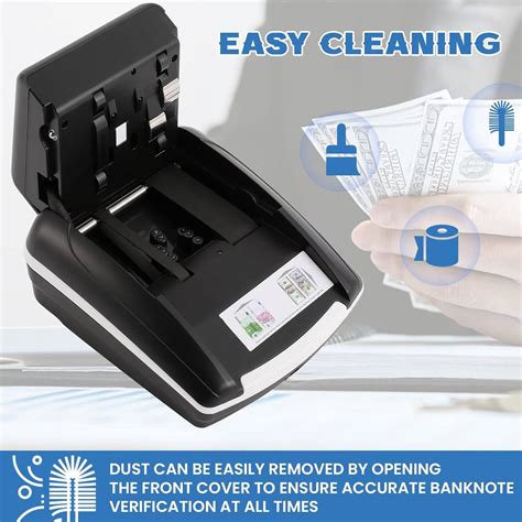 Portable Counterfeit Bill Detector Rechargeable 4 Way Direction Usd And Eur Bill Checker Machine