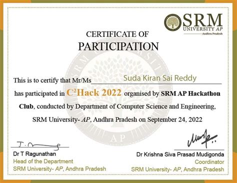 Suda Kiran Sai Reddy On Linkedin Experience University Hackathon