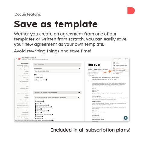Docue On Linkedin Savetime Efficiency Agreements Templates