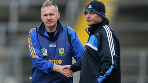 Eamon Oshea Left Smiling As Anthony Daly Acknowledges The Gap The Irish Times