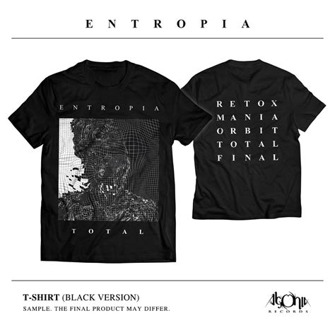 Entropia Total Black Ts Agonia Records