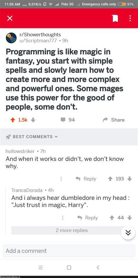 Were Wizards ProgrammerHumor Io