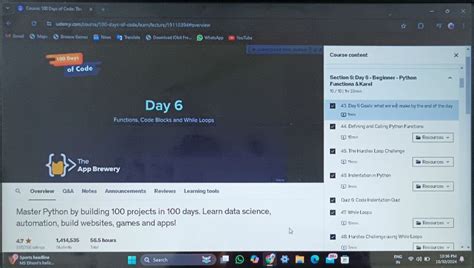 Dhanush Bitta On Linkedin Day6 100daysofcode Python Coding Cse Datascience Learning