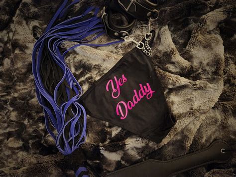 Custom Personalized Panties Sexy Submissive Bdsm Party Yes Daddy Panties Custom Panties Etsy