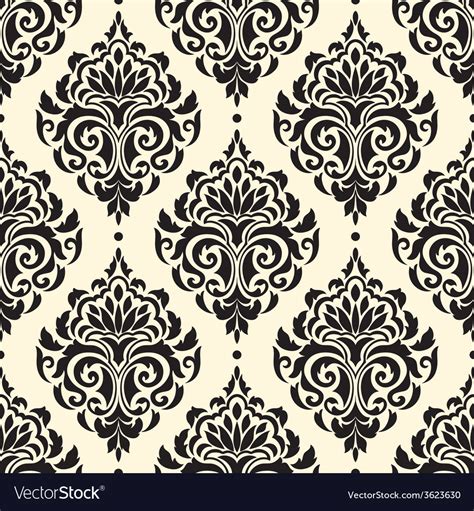Damask Vector Patterns