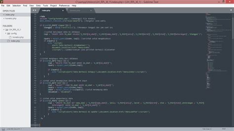Tutorial Crud Toko Obat Sederhanacreate Read Update Delete Menggunakan Php Dan Mysql Programing