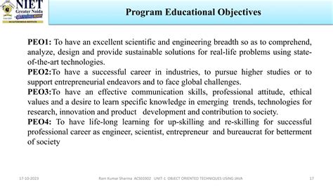 Object Oriented Programming Using Java Ppt Programming Languages