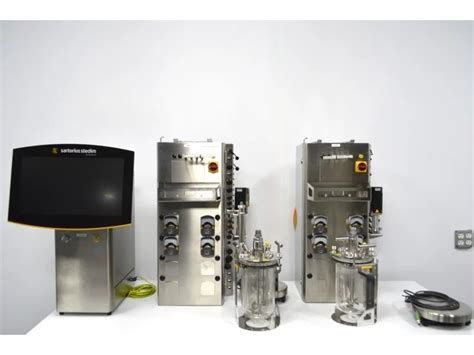 Sartorius Biostat B Dcu 6 Fold Fermenter Bioreactor Univessel System