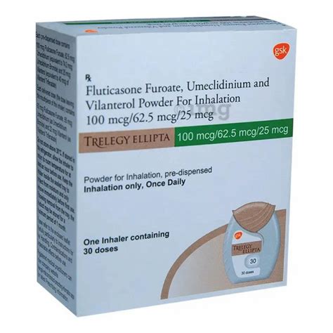 Trelegy Ellipta Inhaler At ₹ 2700 Box Asthma Inhaler In Nagpur Id 2853250480712