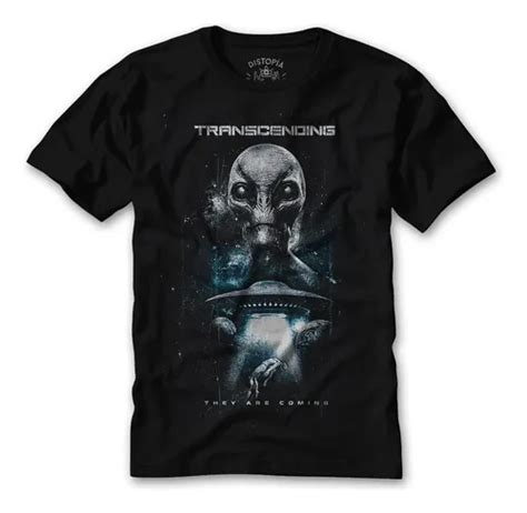Playera De Transcending Marca Distopia Meses Sin Interés