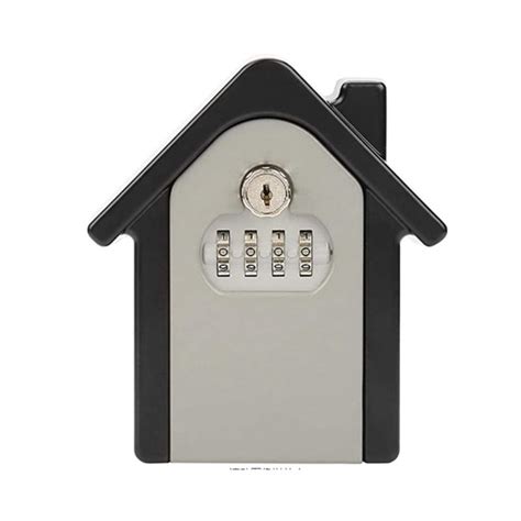Aluminum Alloy Double Password Key Box Wall Safesimple And Easy To Use