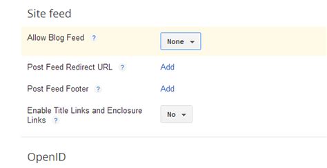 How To Turn Off Or Disable RSS Feeds In Blogger My Blogger Lab