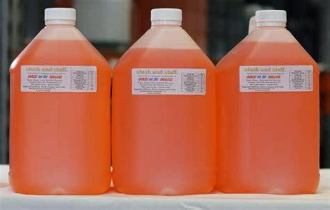 Sex On The Beach Flavoured Cocktail Syrup 3 X 4 Litres Quality Slushy Syrup Australia Wide