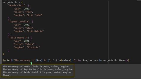 Iterate Through Dictionary With Multiple Values In Python