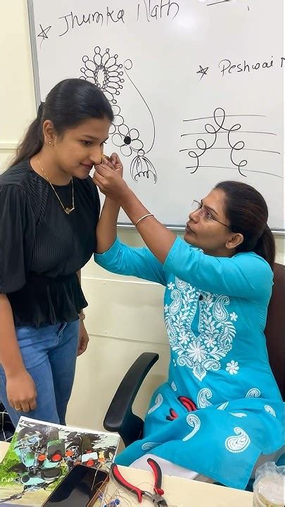Successfully Completed Nath Making Class Bhavnascreation Makeup By Bhavna Patil Youtube