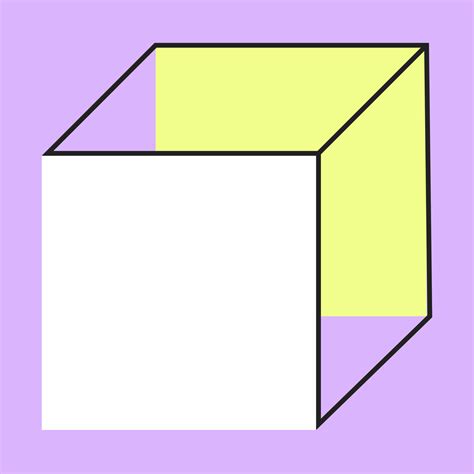 Isometric Cube Geometric Shape 11001774 Vector Art At Vecteezy