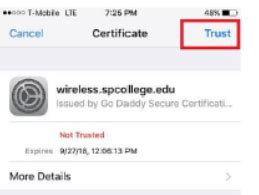 SPC WiFI Connect Using IPhone Babe Support