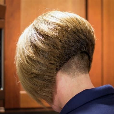 Stacked Angled Layered Bob