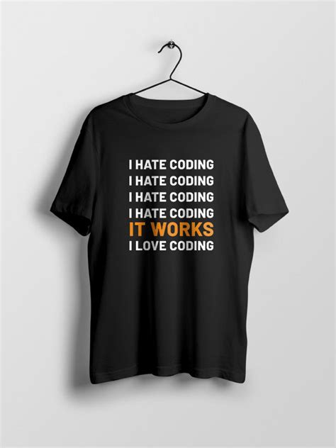 I Hate Coding Coding Tshirt Geekotee