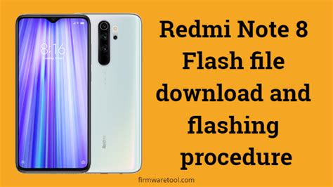 Redmi Note Flash File Download And Flashing Procedure