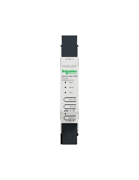 Spacelogic Knx Coupleur Secure Rail Din Schneider Mtn6500 0101