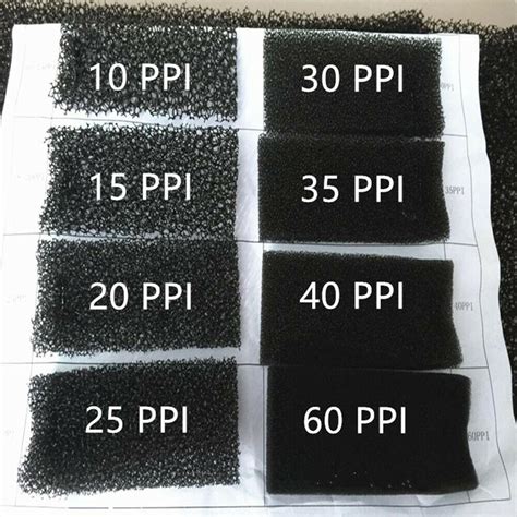 Polyurethane Foam Filter