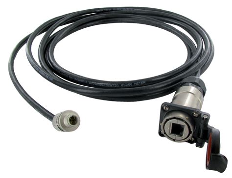 Rj45 M12 D Coding Adapter Rugged Ethernet Usb And Display Connectors Amphenol Socapex