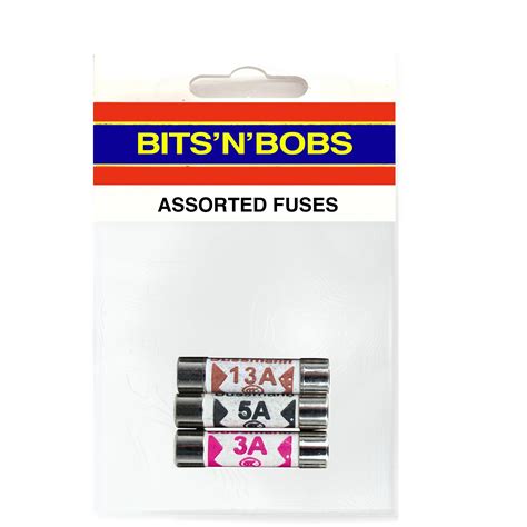Assorted Fuse Set 13a 5a 3a For Electrical Safety Bitsn