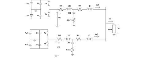 Model Of A System With Two Parallel Connected Pwm Inverters Supplying A