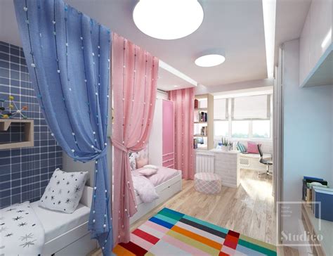 Дизайн детской для разнополых деток 68 фото красивые картинки и Hd фото