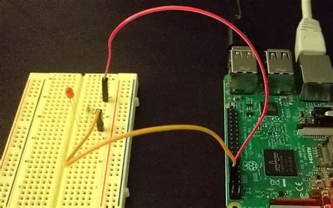Making A Led Blink Using The Raspberry Pi And Python Rraspberrypi