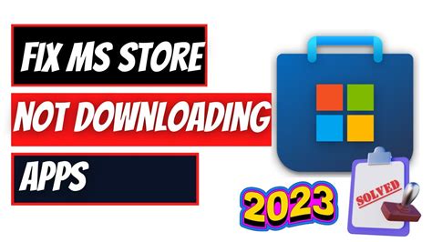How To Microsoft Store Not Downloading Apps Windows 11 10 Youtube
