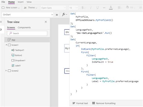 How To Create A Multilingual Power Apps Using A Language File Stored In Sharepoint